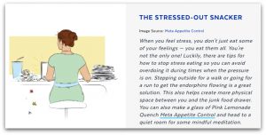 Snacking Under Stress