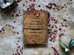 Soothi Not Another Flower Handmade Leather Journal Review