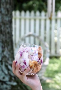 Birthday Cake Ice Cream Parfait