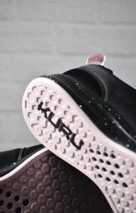 Kuru ATOM Sneakers in Jet Black + Misty Lilac Review