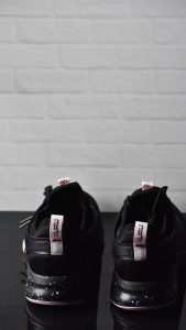 Kuru ATOM Sneakers in Jet Black + Misty Lilac Review